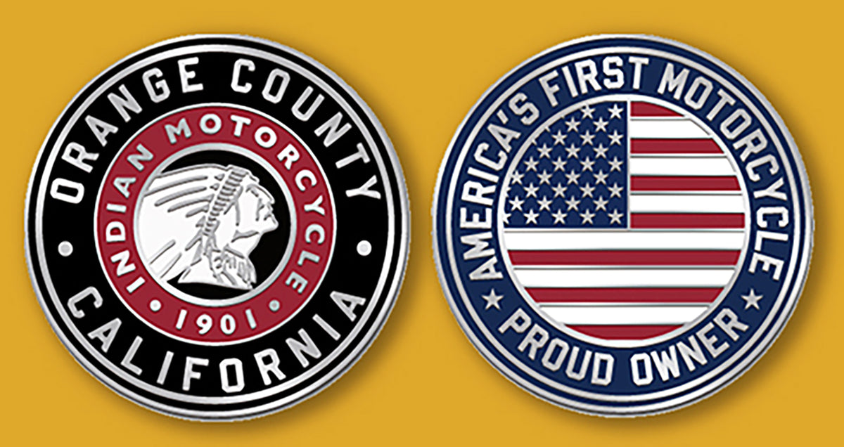 INDIAN MOTORCYCLE OF ORANGE COUNTY CHALLENGE COIN – Indian Motorcycle ...