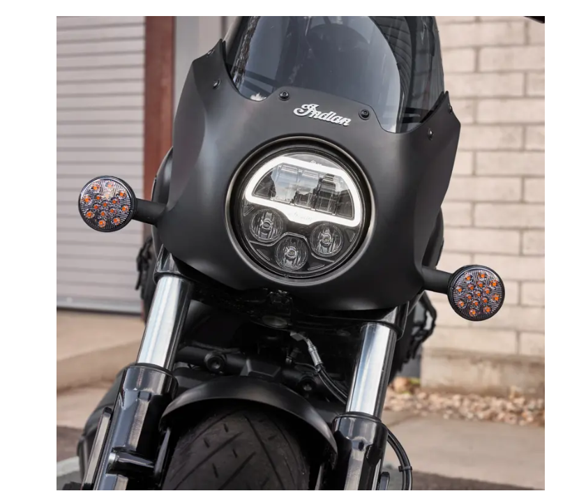 Scout Pathfinder LED Headlight – Indian Motorcycle Orange County