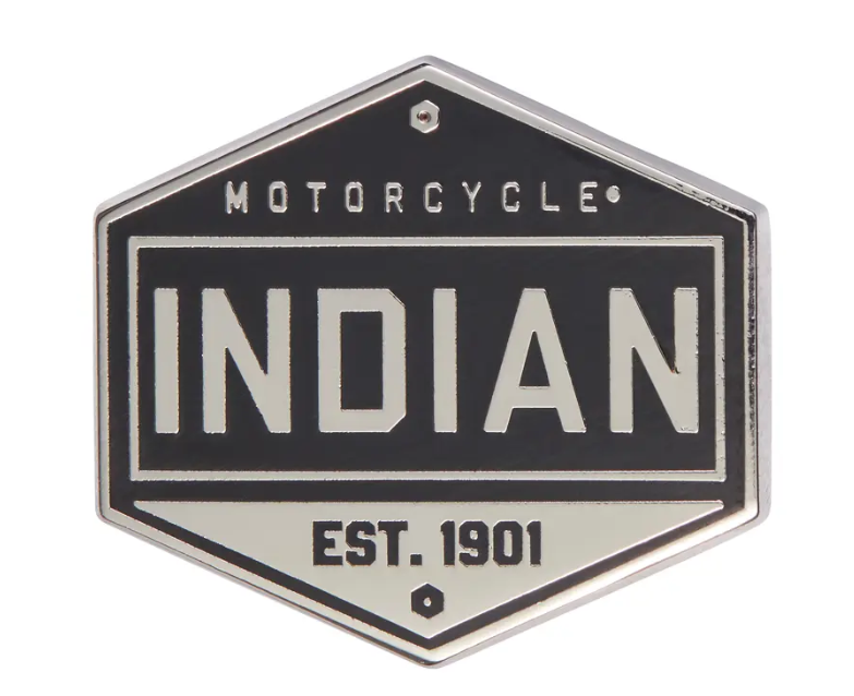 Hexagon Pin – Indian Motorcycle Orange County