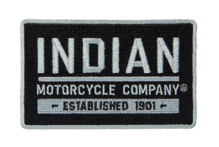 Established Block Patch – Indian Motorcycle Orange County